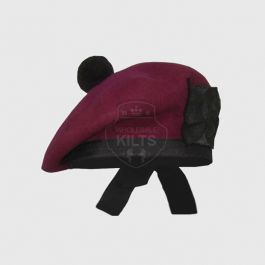 Wholesale Maroon Balmoral Hat