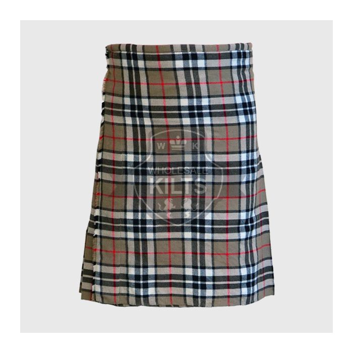 Wholesale Clan Thompson Camel Tartan Kilt